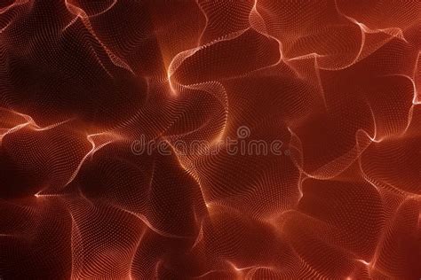 3d Rendering Abstract Polygonal Low Poly Wave Background With