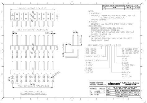 Pin Header Pitch 2 54mm Double Row Right Angle Dip Type From China Manufacturer Pin Header Fpc