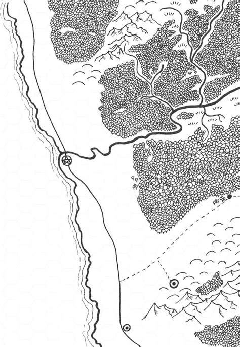 The Sword Coast Hand Drawn Photoshop Rfantasymaps