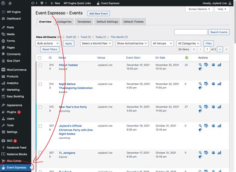 Create An Event Espresso Event Raz Rassel