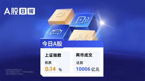 A股日报 6月14日沪指收跌014，两市成交额达10006亿元凤凰网视频凤凰网
