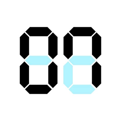 Premium Vector Number Digit Display Design Element Can Be Used For Premium Vector Number Digit Display Design Element Can Be Used For