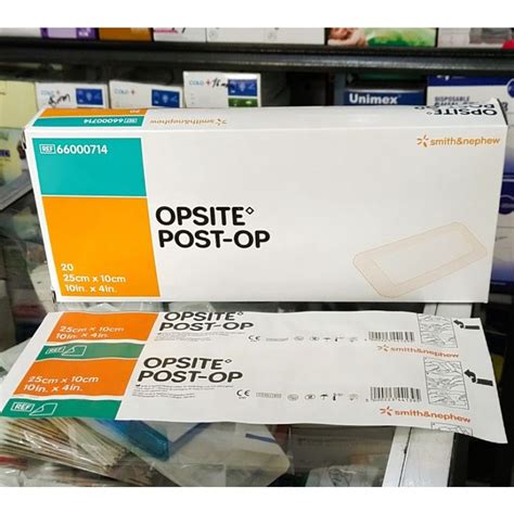 Opsite Post Op 25cm X 10cm 1pc Shopee Philippines