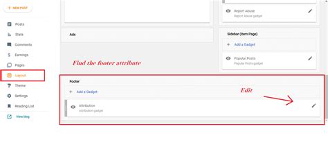 How To Remove Powered By Blogger In Blogger Step By Step Guide