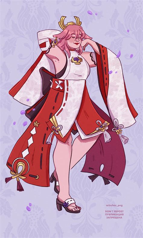 Yae Miko Fanart By Arinchez On Deviantart