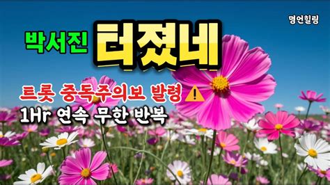 🔥1시간 동안 터졌다 박서진 신곡 ‘터졌네 반복 듣기 박서진터졌네박서진신곡1시간연속듣기트롯연속듣기트롯중독트롯스타트롯히트곡흥폭발중독성노래트롯추천
