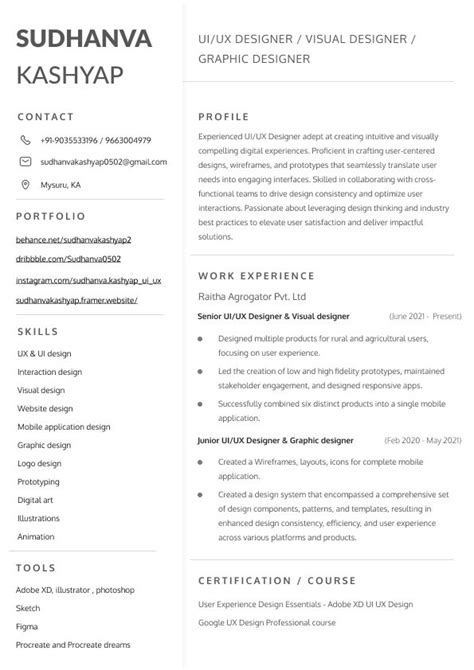 Sudhanva Kashyap On Linkedin Opentowork Uiuxdesign Visualdesign