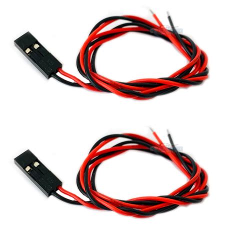 Heng Long 2 Pin Dupont Style Connector With Wires For Tk6 0 Tk6 1 Tk7 Hobby Assault
