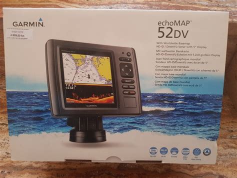 Garmin EchoMap 52DV Fishfinder Navigacija