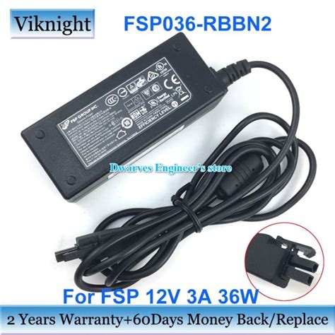 Genuine Fsp036 Rab Power Adapter 12v 3a 2 Pin Plug For Fortigate Fortinet Ad036rab Ftn3 Fg 60d
