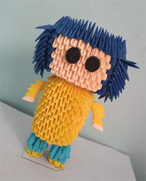 Origami 3d Coraline Sobres De Papel Cosas Para Comprar Compras
