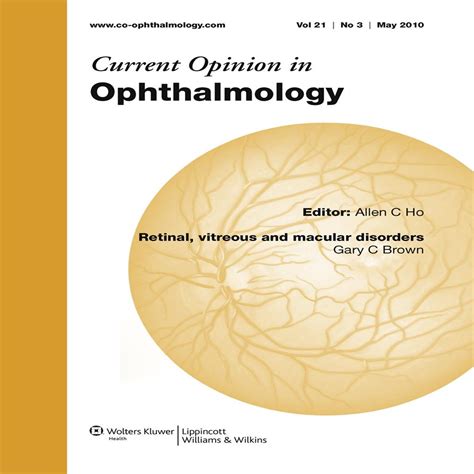 Current Opinion In Ophthalmology