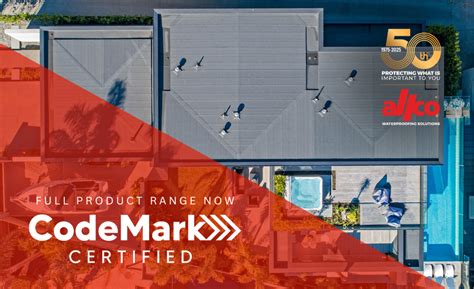 Decades Of Proven Waterproofing Performance Now Codemark Certified Eboss