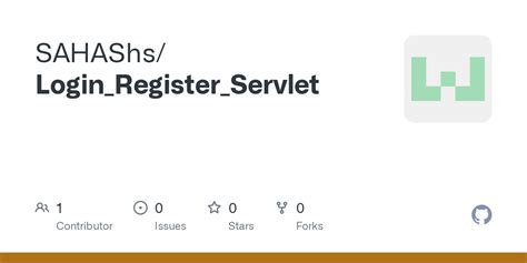 Github Sahashs Login Register Servlet