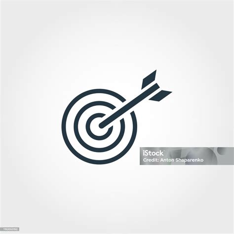 정밀도 아이콘입니다 비즈니스 아이콘 컬렉션에서 모노 홈 프리미엄 디자인입니다 Ux와 Ui 간단한 픽토그램 정밀 아이콘 개념에 대한 스톡 벡터 아트 및 기타 이미지 Istock