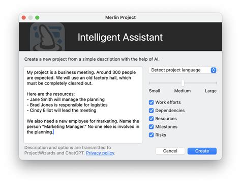 Merlin Project Create Projects In Seconds With Ai