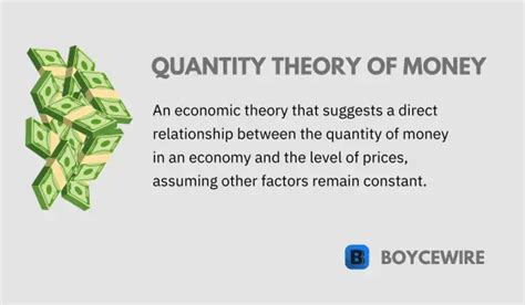 Quantity Theory Of Money Definition Assumptions And Formula