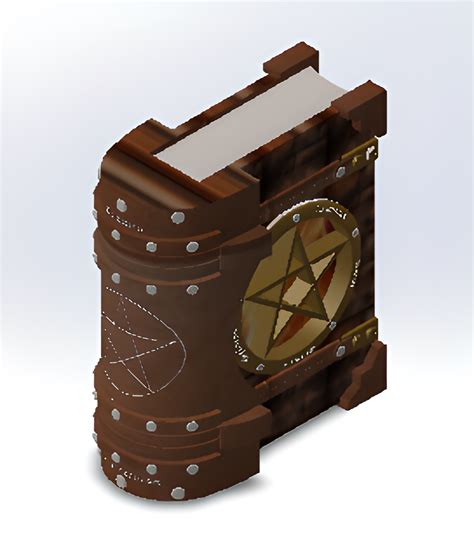 Stl File Ghost Writing Book Phasmophobia Phantasma Writing Book 3d 👻 ・design To Download And