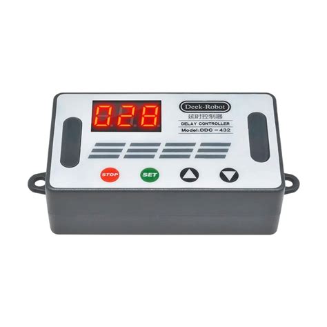 Controlador Vdc Timer Relé Delay Digital Ddc 432 5v 30v Shopee Brasil