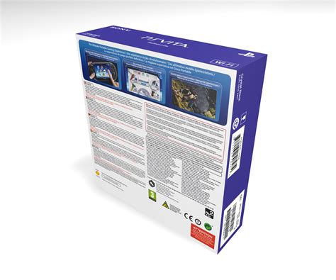 Ps Vita Crystal Black 1010 Console Box Eur Inner Cartons