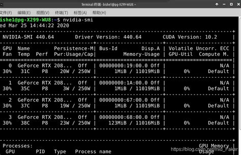 linux 系统查看nvidia显卡驱动相关信息 linux 怎么查看显卡驱动安装成功 csdn博客