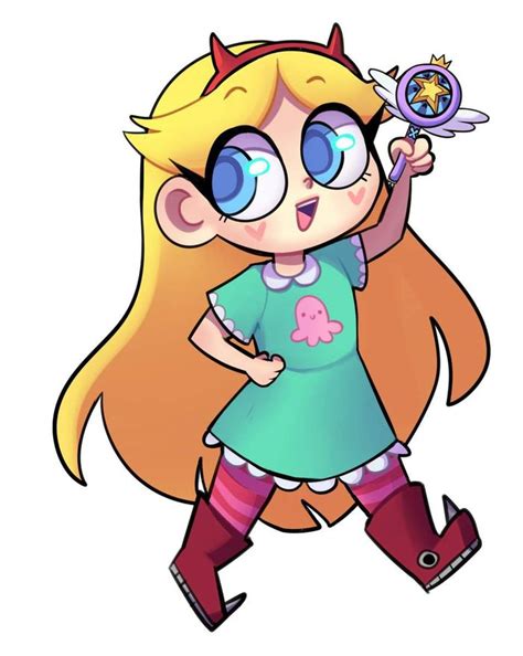 Звёздная принцесса и силы зла в артах и картинках