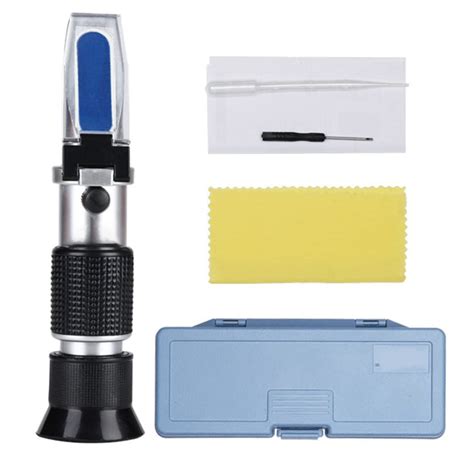 Buy Refractometer Antifreeze Coolant Tester Detector For Automobile Battery Glycol Diesel