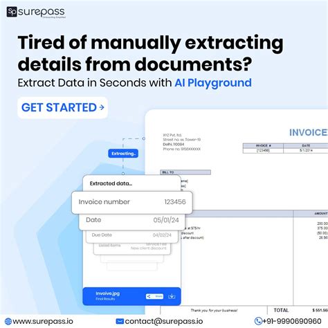 Ai Automation Ocr Dataextraction Fintech Surepass Aiplayground