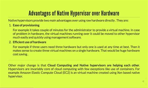 Era Of Hardware Assisted Native Hypervisors Virtual Machines Ppt