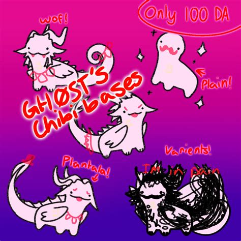 Chibi Wof Bases Half Off Deal By Ghosstttt On Deviantart