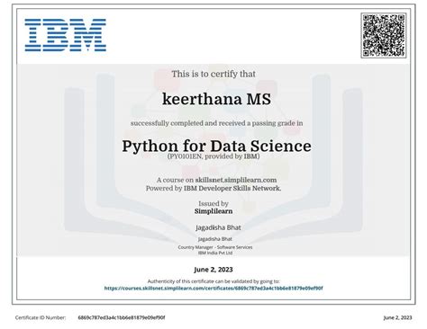 M S Keerthana On Linkedin Growth Python Datascience Career