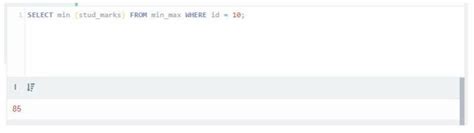 Sql Min And Max What Are Sql Min And Max With Examples