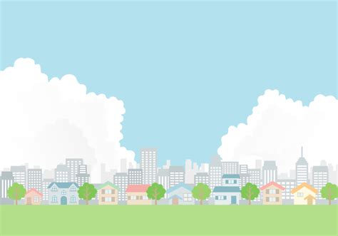 街並み無料のフリーイラスト素材集