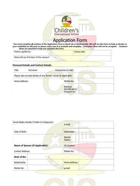 Cis Application Form Expats Pdf Justice Crime And Violence
