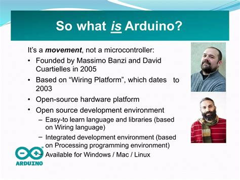 Basics Of Open Source Embedded Development Board Pptx
