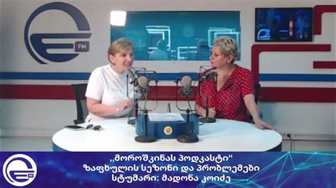 მოროშკინას პოდკასტი“ “საღამოს არხი“ “რადიო იმედი Youtube