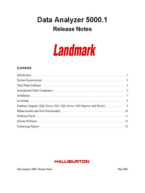 Data Analyzer Release Notes Pdf Databases Information Technology Management