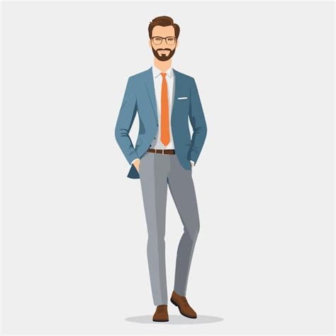 Premium Vector | Male journalist vector on white background
