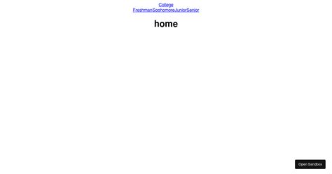 react router dom v6 not displaying pages codesandbox