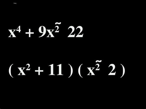 General Trinomials For Public Schoolpptx Ppt