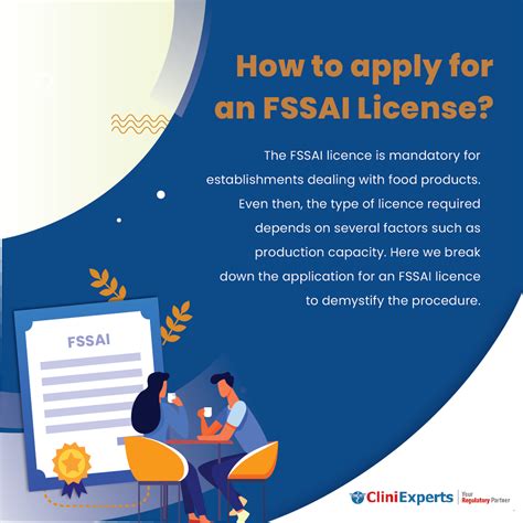How To Apply For An Fssai License Fssai Registration Cliniexperts