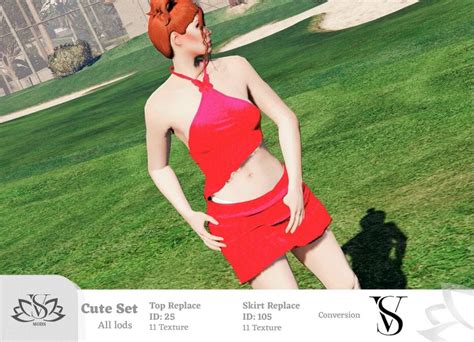 Cute Set For Mp Female V1 0 Gta 5 Mod