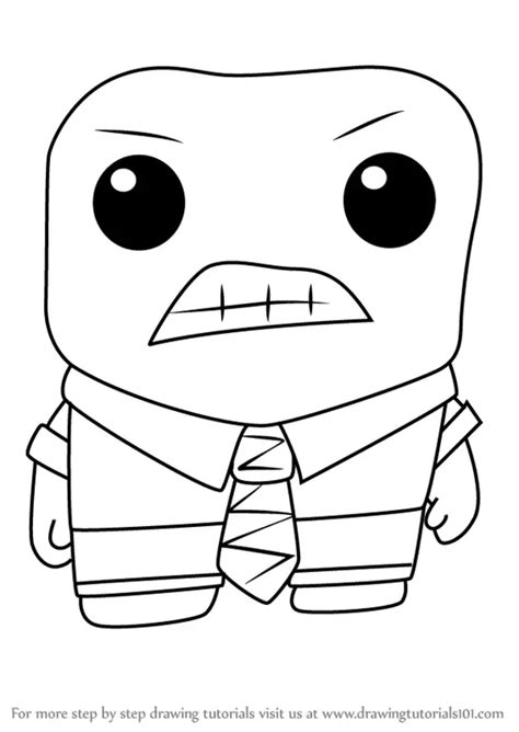 How To Draw Kawaii Anger From Inside Out Kawaii Characters Step By Step DrawingTutorials101 Com