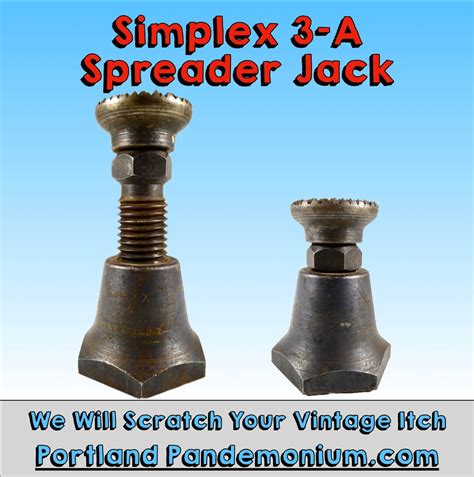 Simplex 3 A Spreader Jack Circa 1950s Ductile Iron Screw Etsy