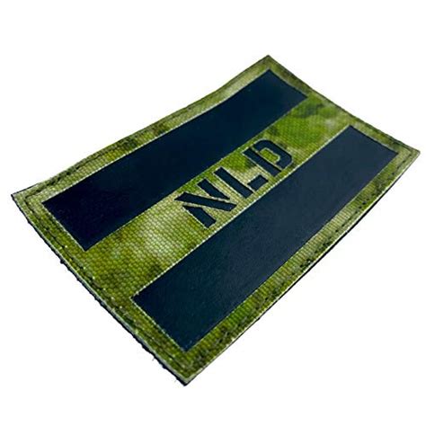 Netherlands Nld Holland Atacs Fg Camouflage Tactical Laser Cut Airsoft Field Patch Bigamart
