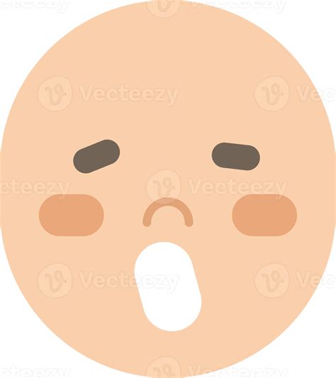 Yawning Face Emoji Icon 11678938 Png