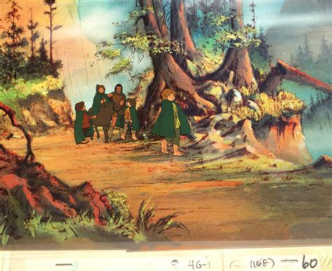 The Lord Of The Rings Original Ralph Bakshi Animation Cels W Free