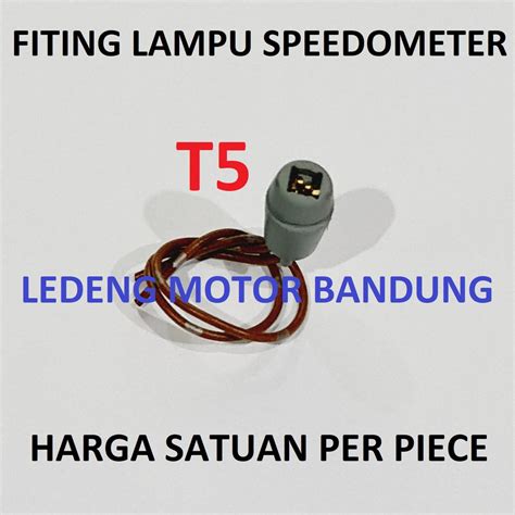 Speedometer Light Fittings T5 Spido Bulb Socket 2 Wire Universal Car Motorcycle Shopee Philippines
