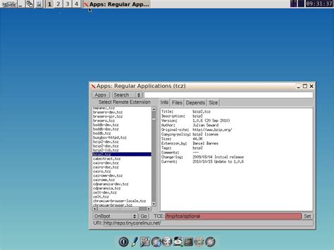 Komplettes Betriebssystem für MByte Tiny Core Linux Bitblokes Linux Spiele