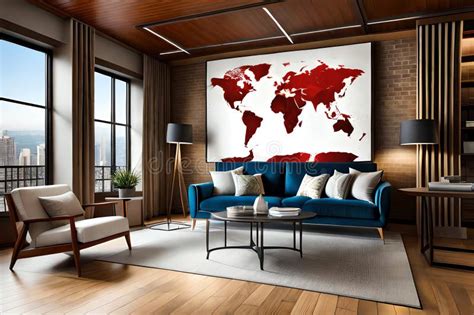 World Map Network With Connections Generative Ai Stock Illustration Illustration Of Privacy